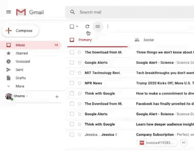 Gmail Message Preview